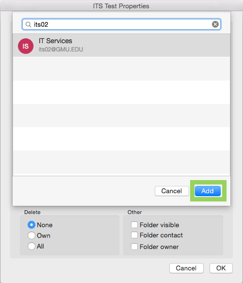 How to Share my Inbox/Folders on Outlook 2019 for Mac - Information ...