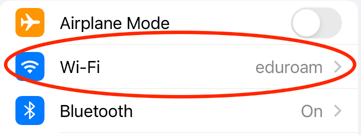 How to Update Password for eduroam on Apple iOS - Information ...